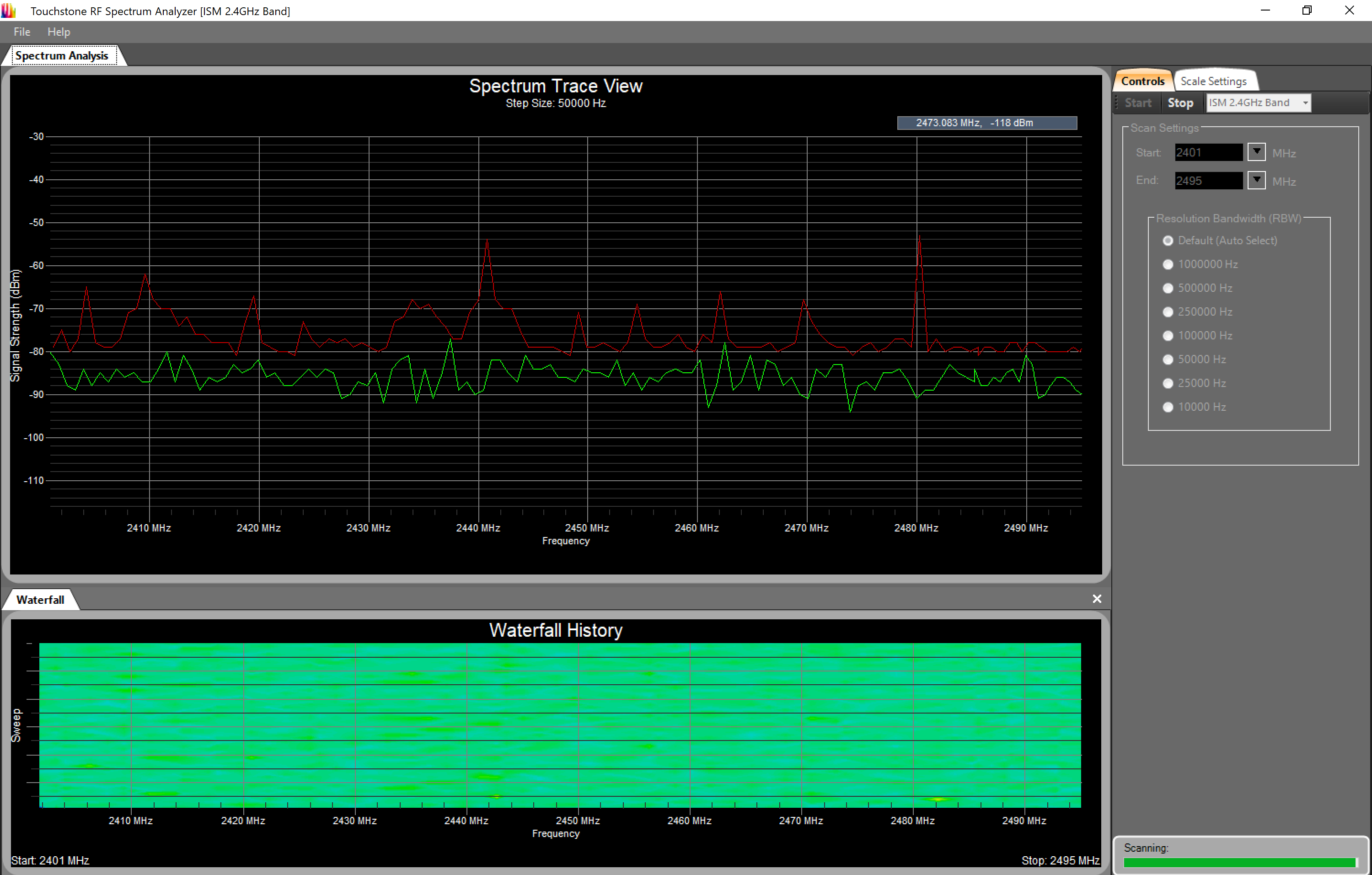 TouchStone RF Analyzer - Specialization is for insects