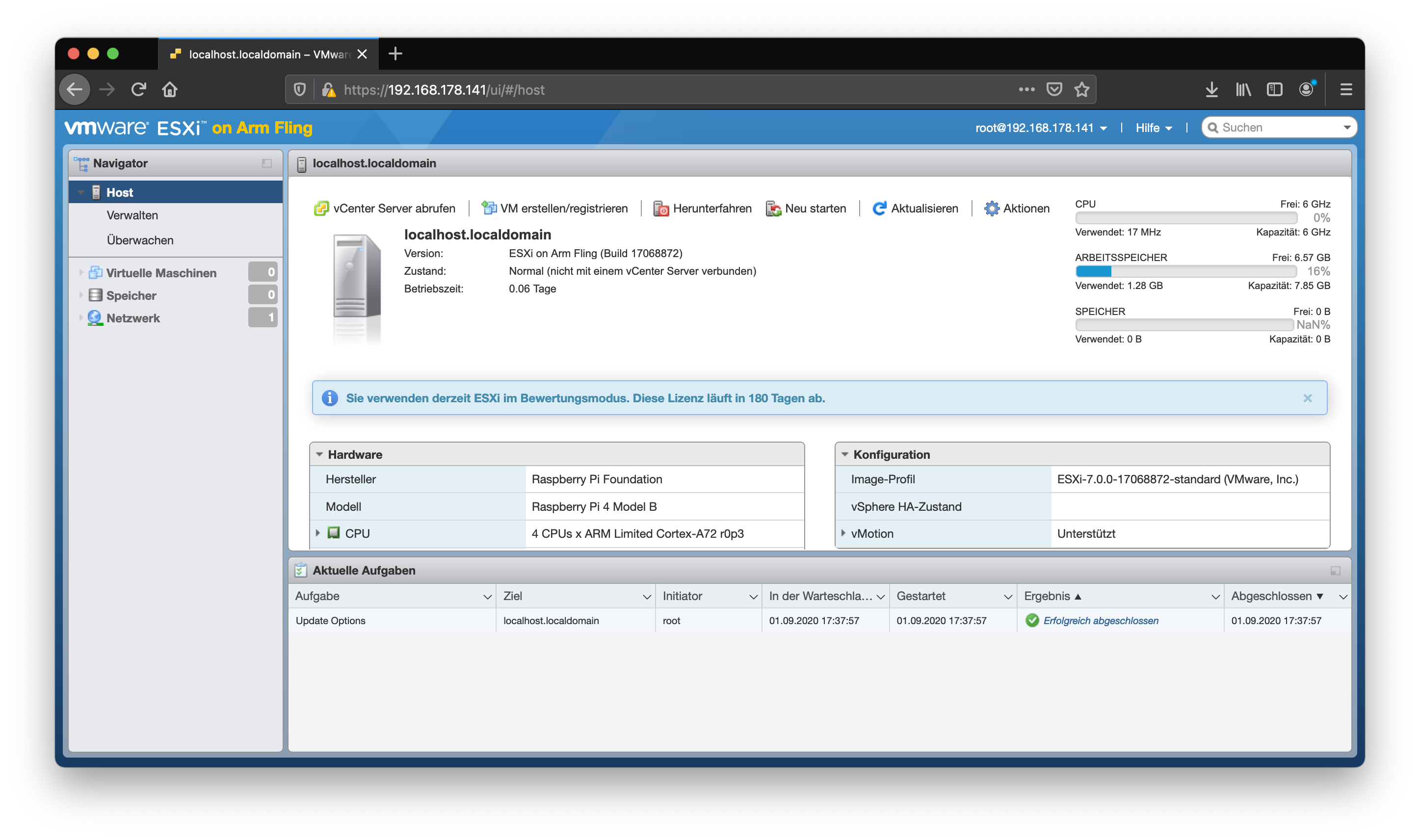 VMware-ESXi-on-ARM - Specialization is for insects